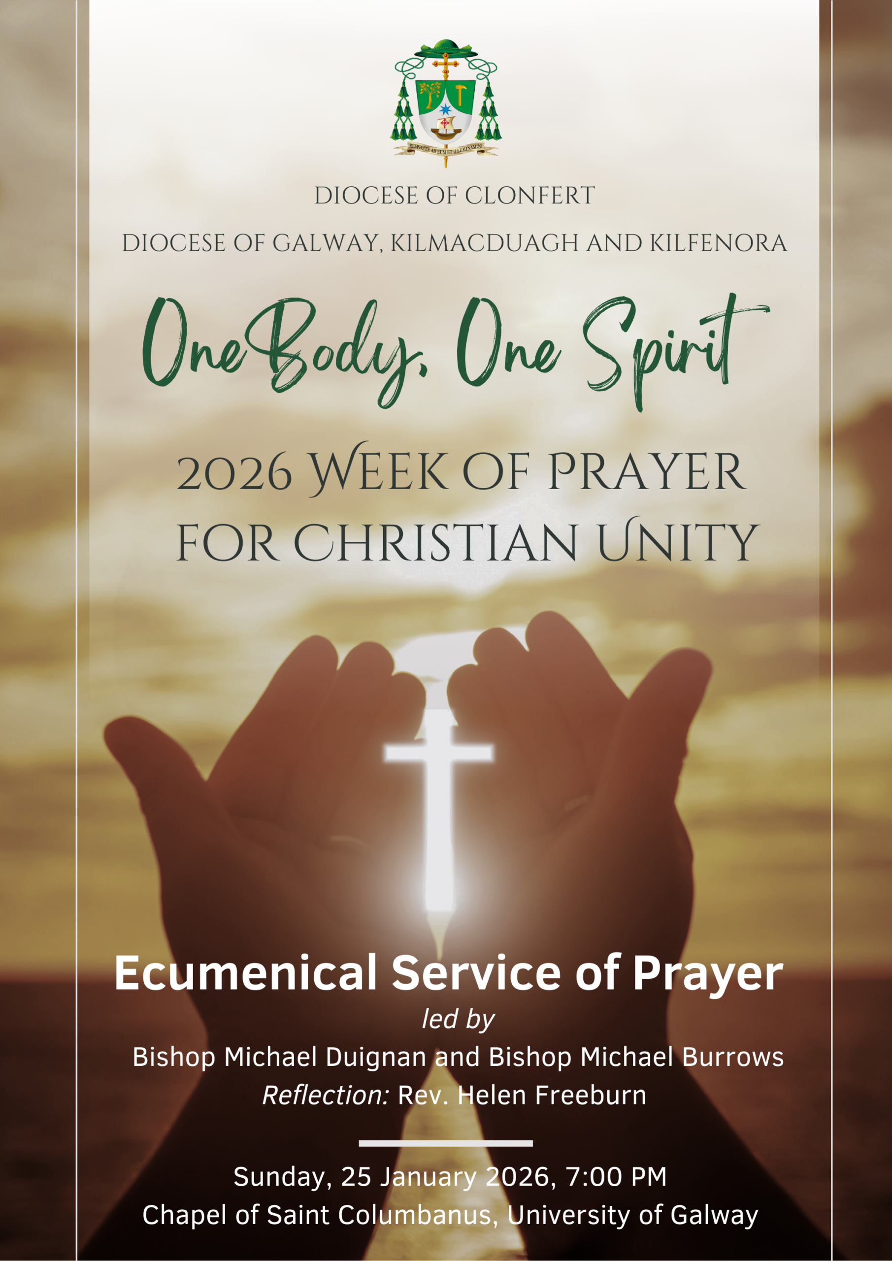 Ecumenical Service of Prayer – Sunday, 25 January 2026 - Diocese of ...